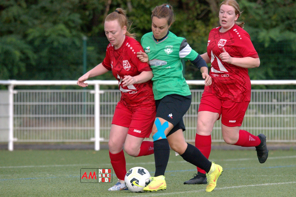 Féminines à 8 | FC Seltz F Vs SC Roppenheim F en images – Nord Alsace Foot