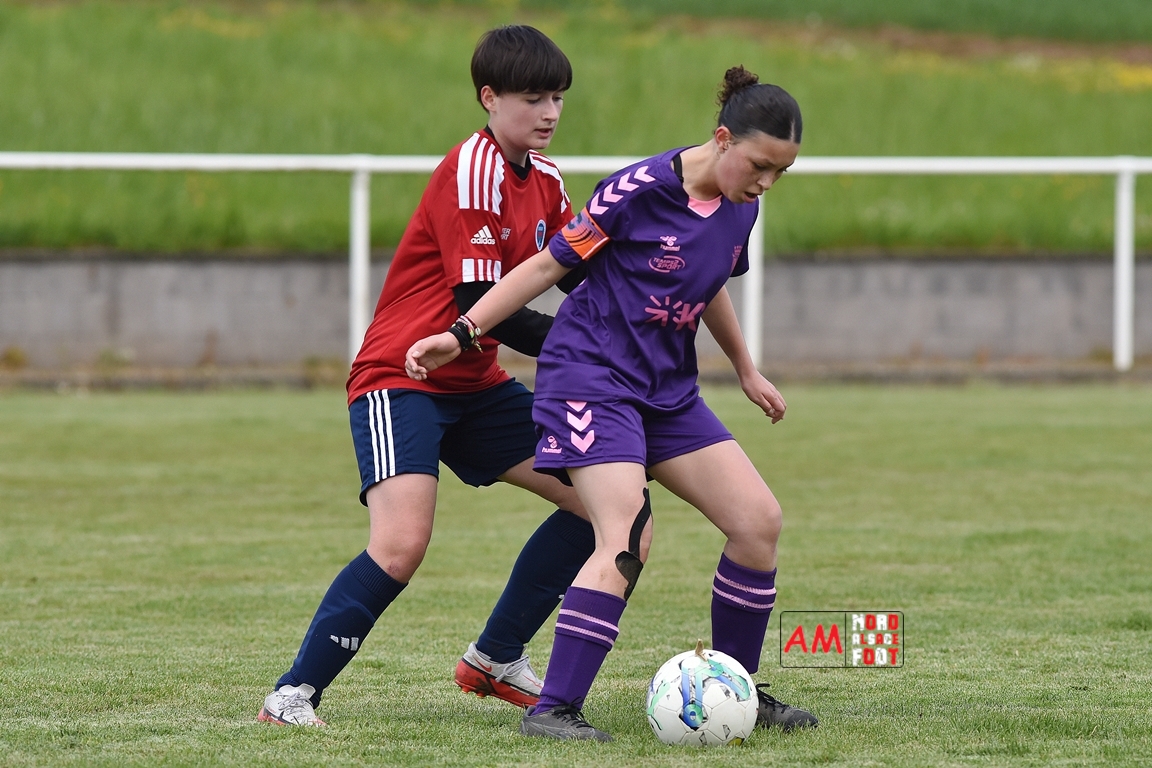 U15/F à 8 | Hunspach/JSOF F Vs FCSR Haguenau F en images – Nord Alsace Foot
