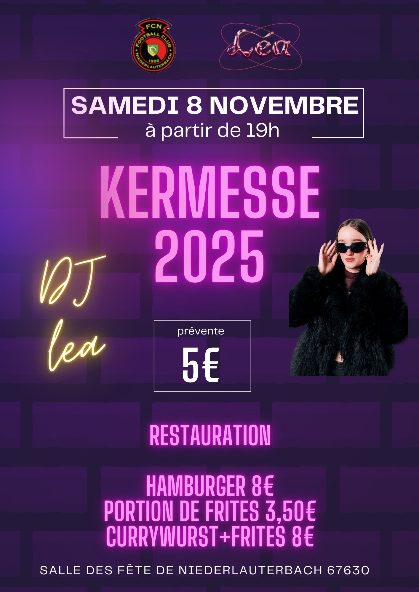 Kermesse 2025 avec le FC Niederlauterbach – Nord Alsace Foot